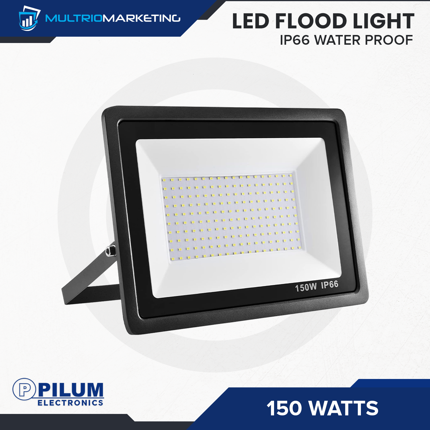LED Flood Light - 150 Watts – MULTRIO MARKETING