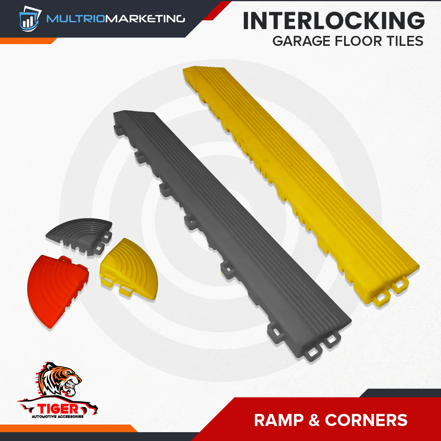 Grid Tiles - Ramp & Corners – MULTRIO MARKETING