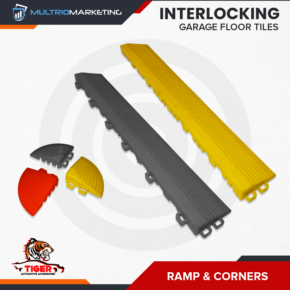 Grid Tiles - Ramp & Corners – MULTRIO MARKETING